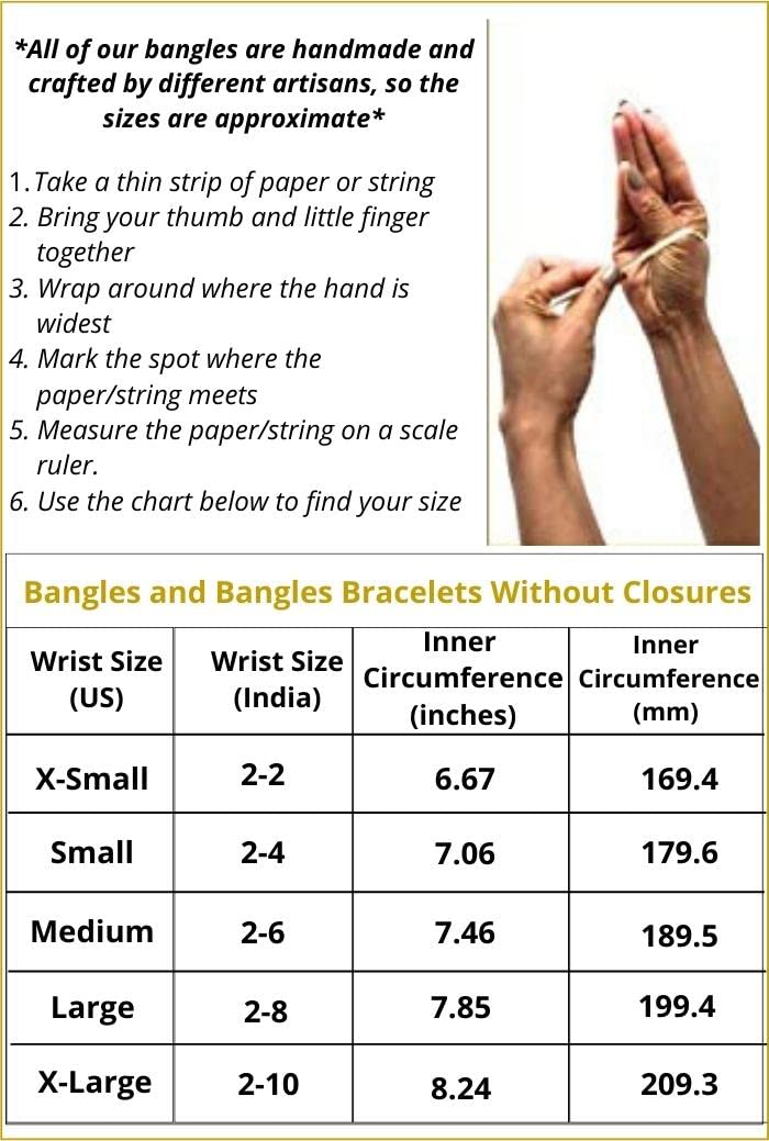 Efulgenz Oxidized Silver Bangles for Women Indian Boho Oxidized Bangles CZ Crystal Metal Indian Bracelet Bangle Set Jewellery for Women