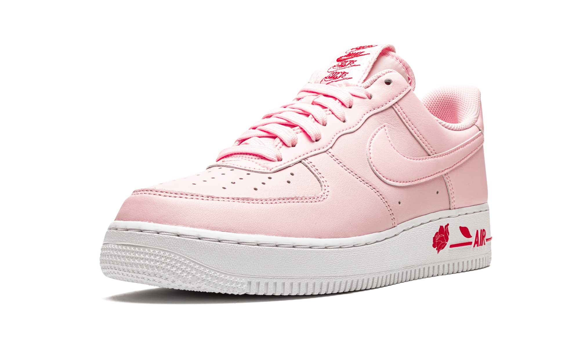Nike Mens Air Force 1 '07 LX CU6312 600 Thank You Plastic Bag - Pink Foam - Size 9