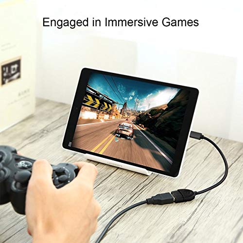 Micro USB to OTG Works with Emporia TALKsmart Direct On-The-Go Connection Kit and Cable Adapter! (Black)