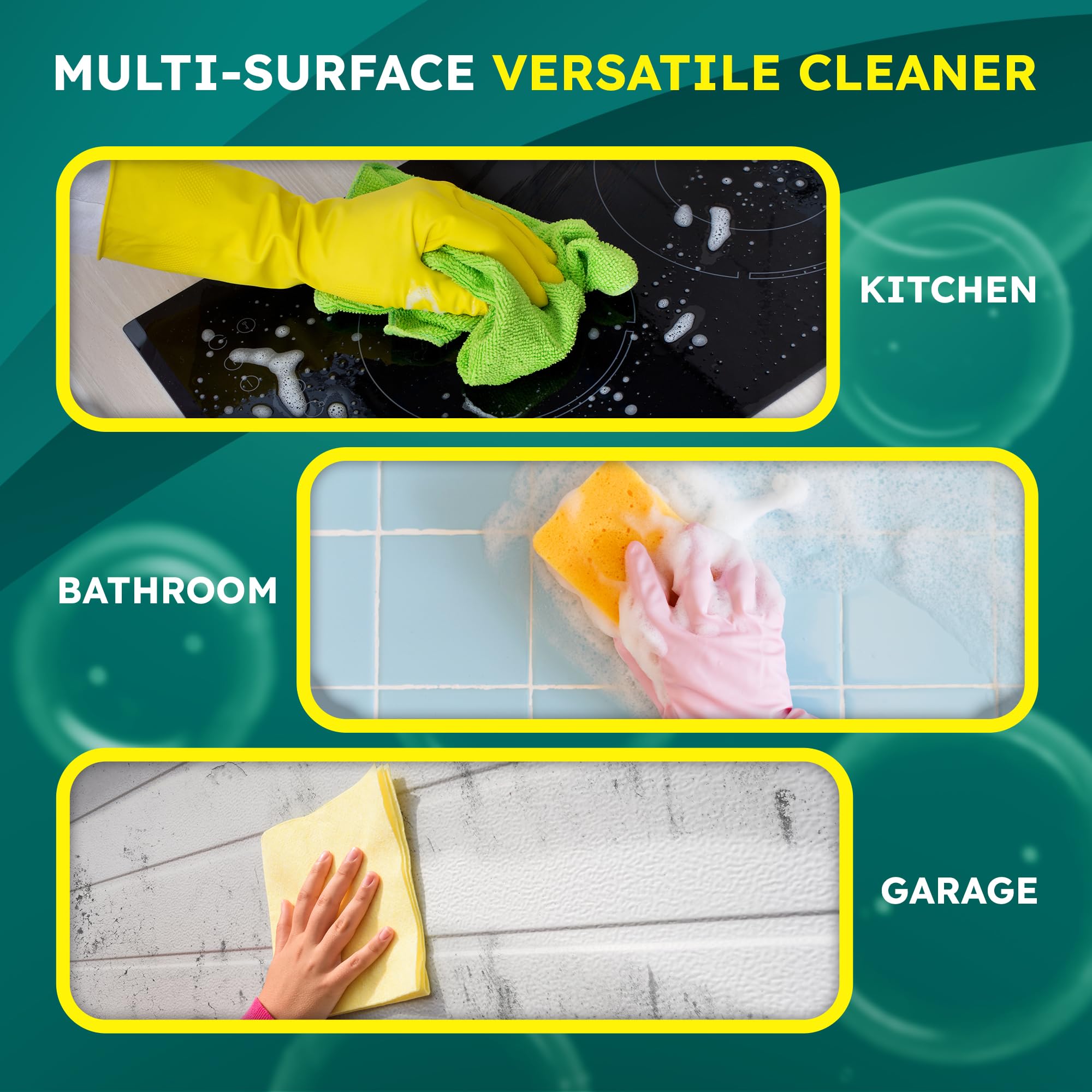 ECO-BLAST All-Purpose Cleaner & Degreaser – Heavy-Duty Grease & Stain Remover for Home, Kitchen, Garage & Industrial Use, Surface-Friendly Cuts Through Tough Dirt – 1 Gallon