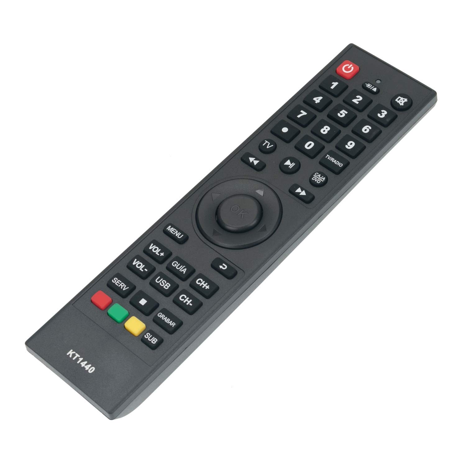Replace KT1440 Universal Remote Control for Haier Panda ATEC DTV Gelec Soyea TV