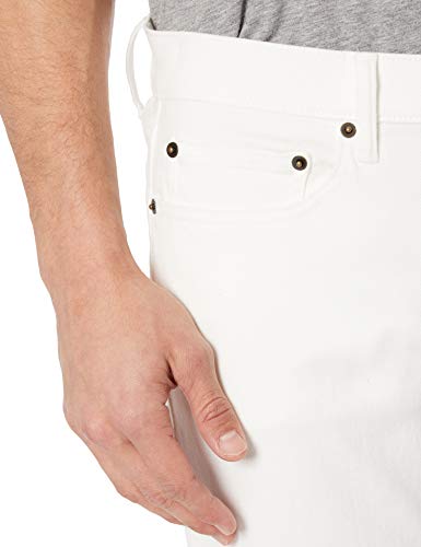 Amazon Essentials Slim Fit Jeans For Men - Bright White, 31W x 29L