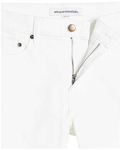 Amazon Essentials Slim Fit Jeans For Men - Bright White, 31W x 29L