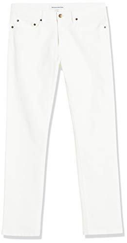 Amazon Essentials Slim Fit Jeans For Men - Bright White, 31W x 29L