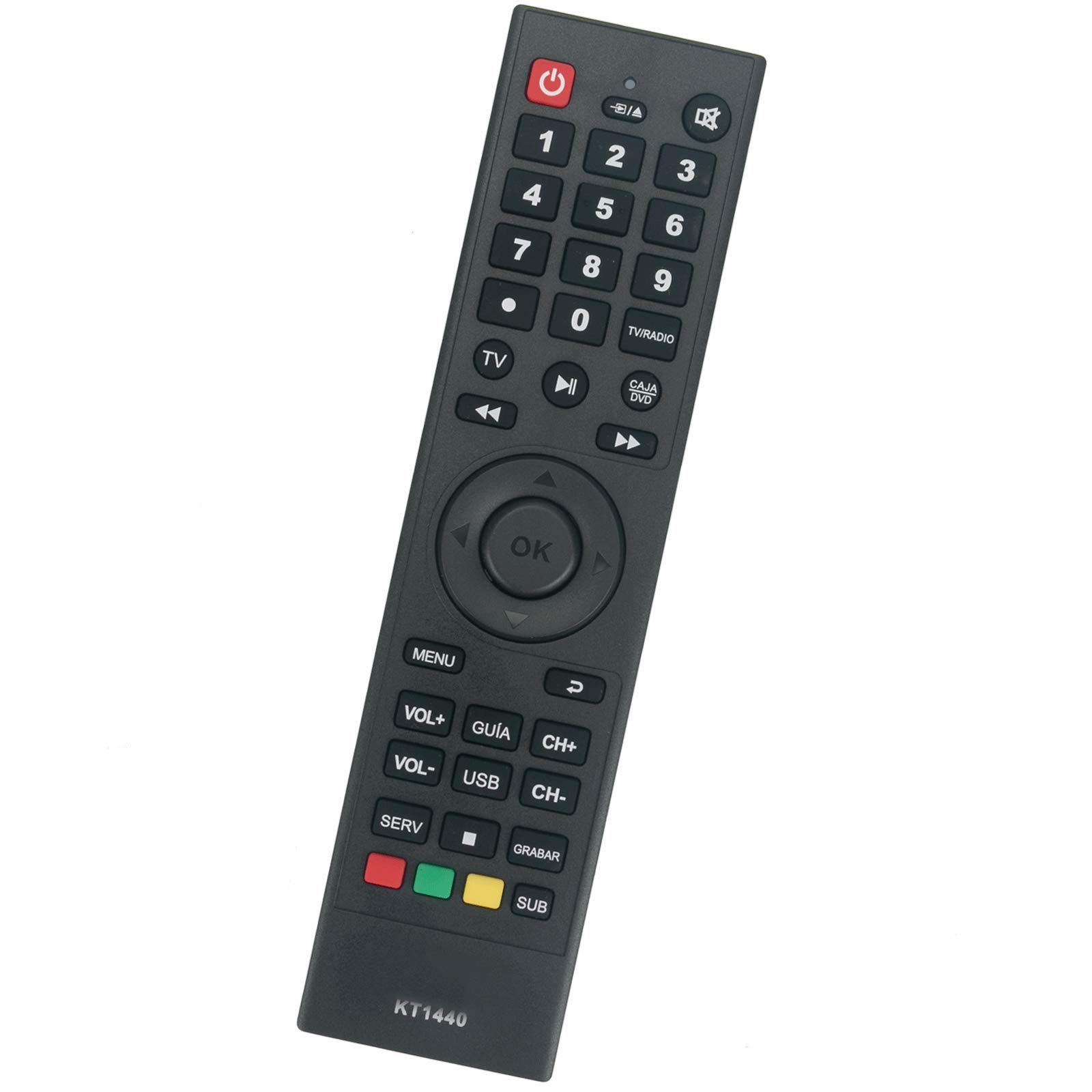 Replace KT1440 Universal Remote Control for Haier Panda ATEC DTV Gelec Soyea TV