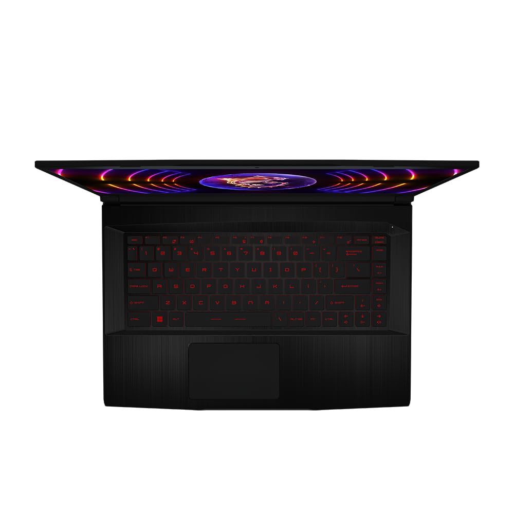 XOTICPC MSI Thin GF63 12VE Gaming Laptop (i5-12450H, 64GB RAM, 1TB NVMe SSD, RTX 4050 6GB, 15.6" FHD 144Hz, Windows 11) 2023 Gamer Notebook Computer