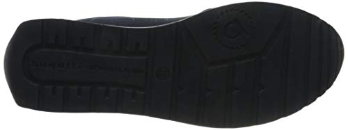 bugatti Women's 431A2U015459 Sneaker, Dark Blue Dark Grey, 4 Big Kid