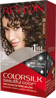 Revlon Colorsilk #30 Dark Brown (Pack of 4)