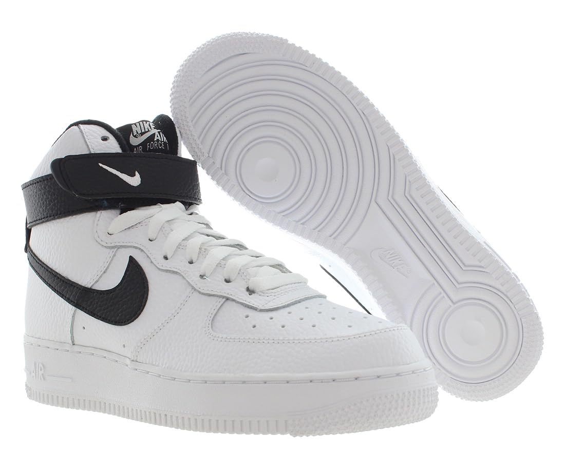 Nike Mens Air Force 1 High '07 CT2303 100 White/Black - Size 12