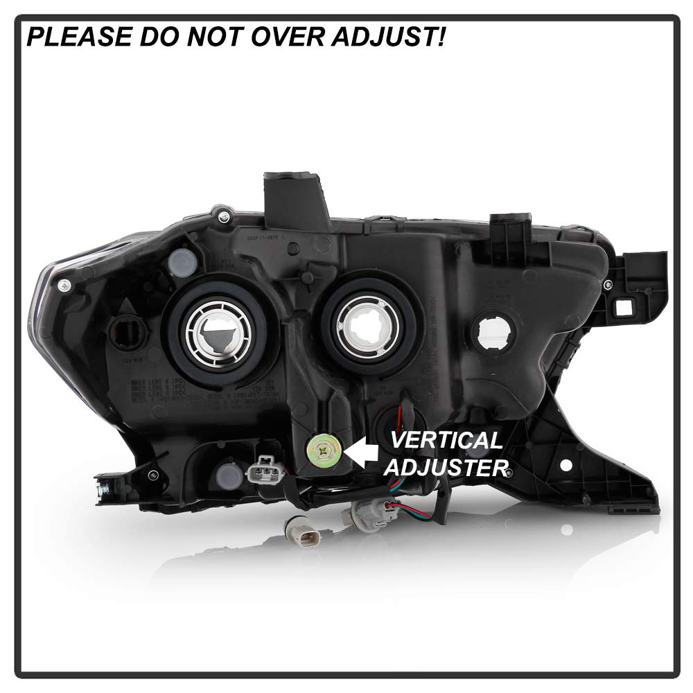Carpart4u - Aftermarket Switch Back LED Projector Headlights For Toyota Tacoma 2016-2019 SR / SR5