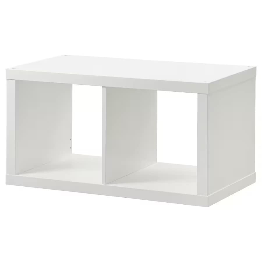 MAC Storage Display Shelving Drawer Unit Smooth Surfaces and Rounded Corners Gives Feel of Quality, You Can Personalize the Bedroom Hallway Living Room Shelf Storage Corner 42x77 CM White
