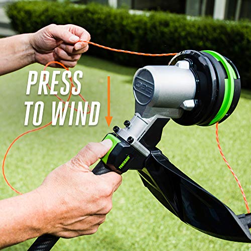 EGO Power+ ST1520 15-Inch 56-Volt Cordless String Trimmer with POWERLOAD and Carbon Fiber Straight Shaft - Battery and Charger Not Included, Black