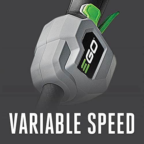 EGO Power+ ST1520 15-Inch 56-Volt Cordless String Trimmer with POWERLOAD and Carbon Fiber Straight Shaft - Battery and Charger Not Included, Black