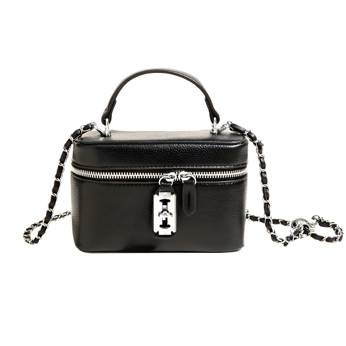 YXBQueen Purses for Women Trendy Bag Box Purse Shoulder Bag Black Purse Crossbody Bags MINI