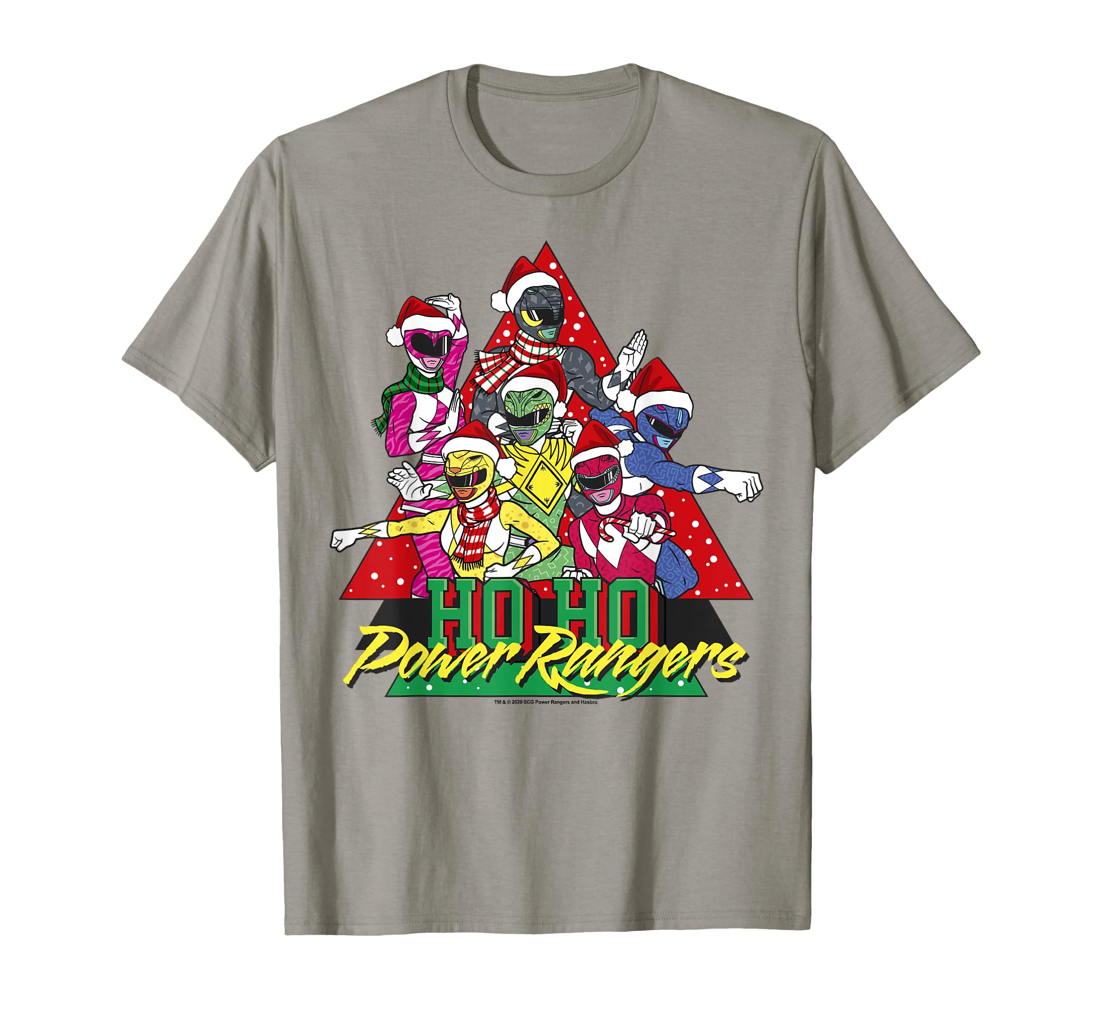 Power Rangers Power Rangers Christmas Ho Ho T-Shirt