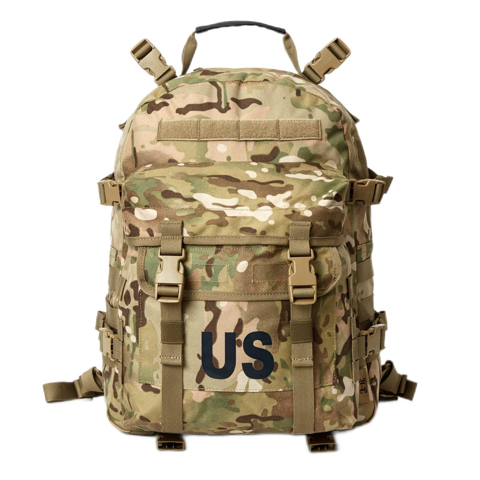 MT Military Army MOLLE 2 Tactical Assault Backpack, Rifleman 3 Day Pack, Medium Rucksack (Assault Pack UN)