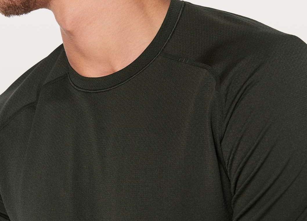 lululemon Men's Metal Vent Tech Short Sleeve Crew T-Shirt (Deep Coal/Black, XS)