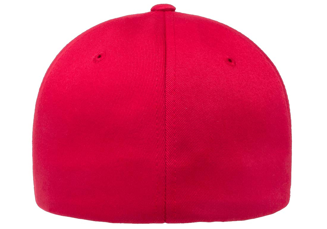 1973-91 K5 Blazer 4x4 Truck Outline Design Flexfit 6277 Athletic Baseball Fitted Hat Cap red L/XL