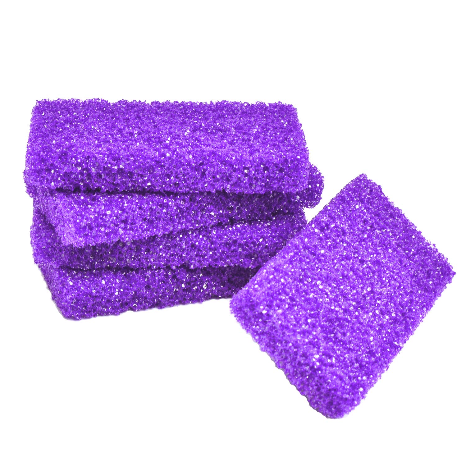Karlash Mini Dispossable Pumice Pad Size: 7.5 x 4 x 1.2 cm Remove Hard Callused Skin from Hand & Feet (400PCS, Medium Grit)