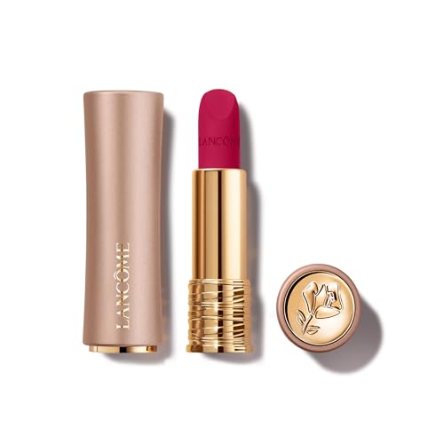 Lancôme L'Absolu Rouge Intimatte Hydrating Matte Lipstick - Buildable & Lightweight Formula with a Soft Matte Finish - Up To 12HR Comfort- 388 Rose Lancome: cool fushcia pink