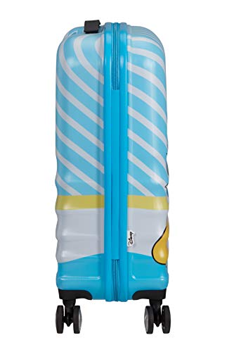 American Tourister Unisex Adult Spinner S (55 cm-36 L), Multicolour (Donald Blue Kiss)