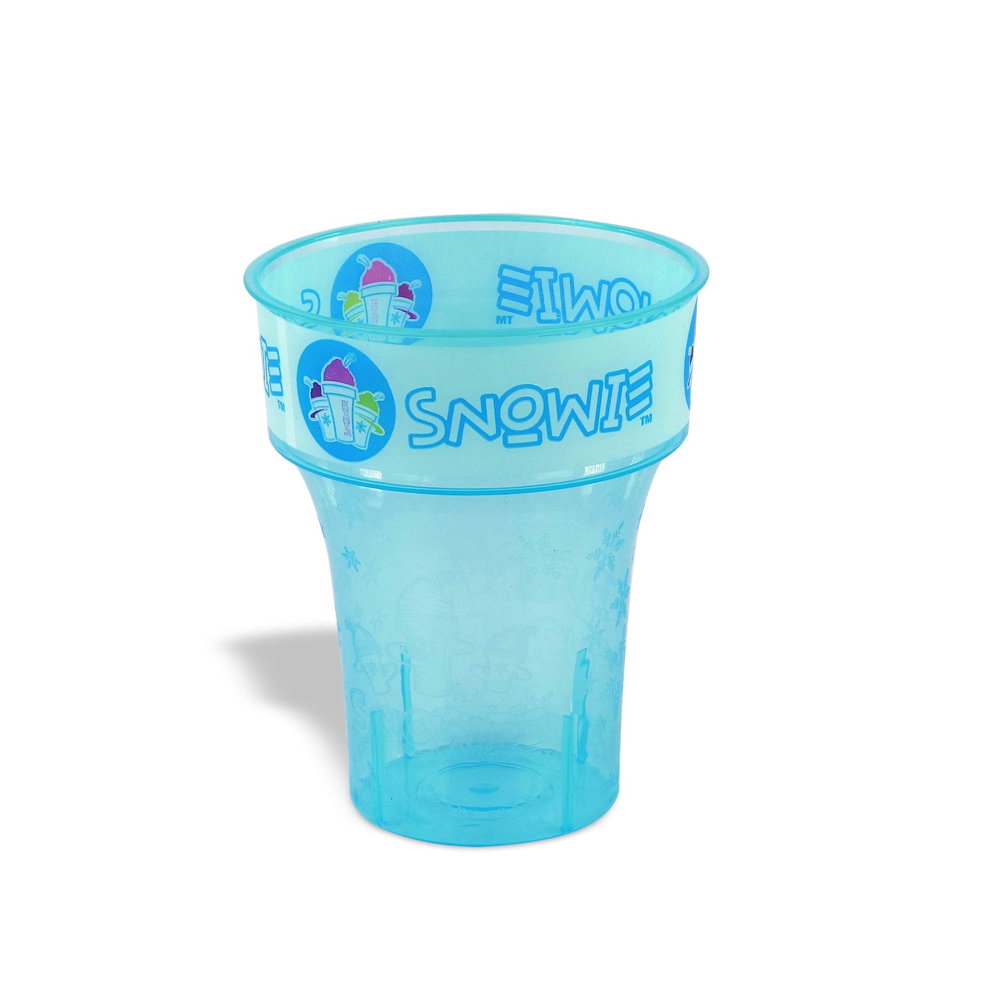 SNOWIE Pack of 8 Souvenir Cups, Perfect Reusable Machine Washable Snow Cone Shaved Ice Cup (Pack of 8)
