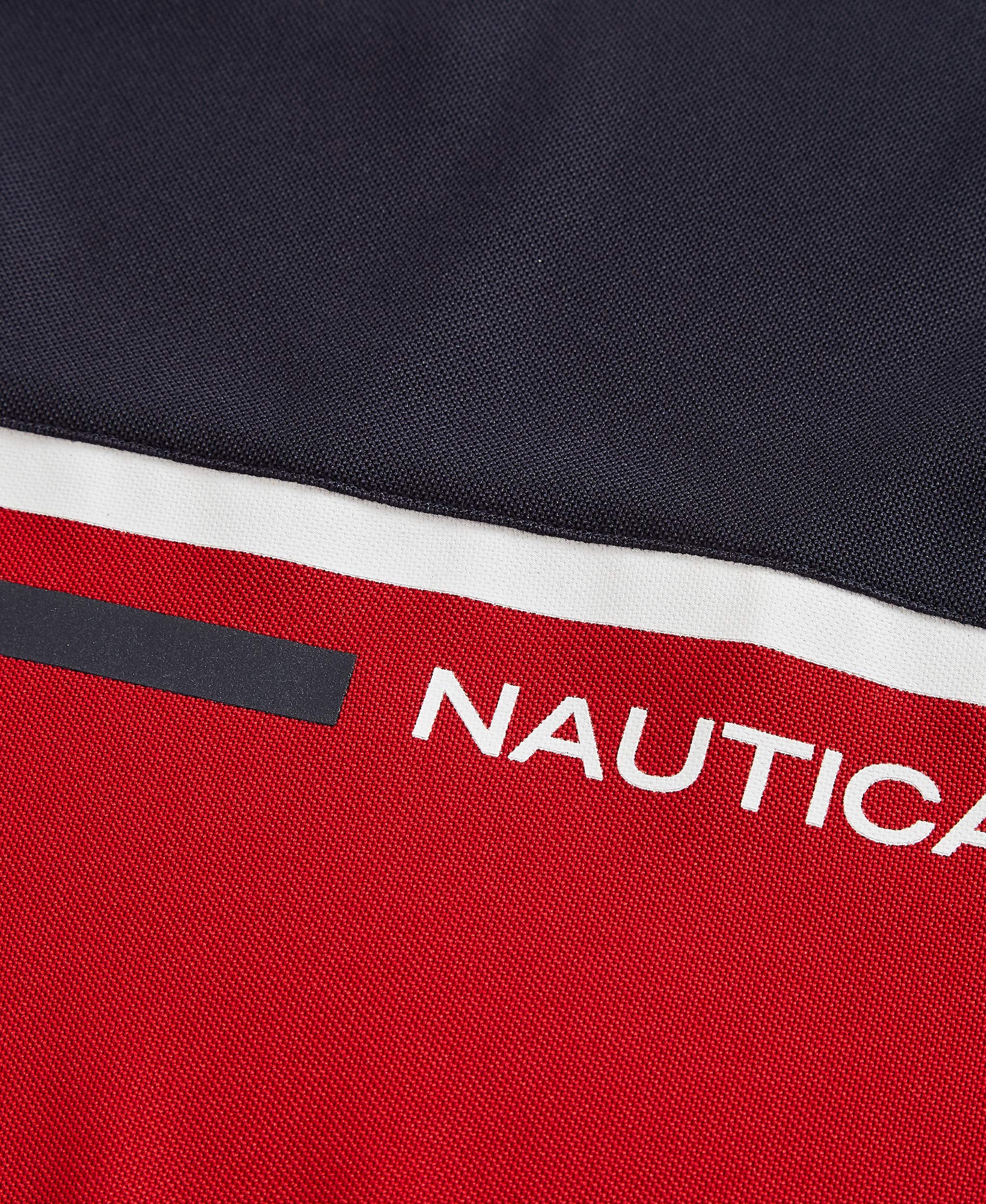 Nautica mens Nautica Men's Navtech Colorblock Tee T Shirt, Nautica Red, X-Large US