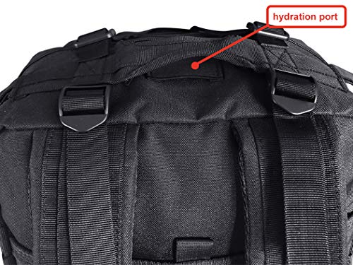 Military Tactical Backpack Daypack Molle Bag 3 Day Assault Pack Bug Out Bag Men 45L Large