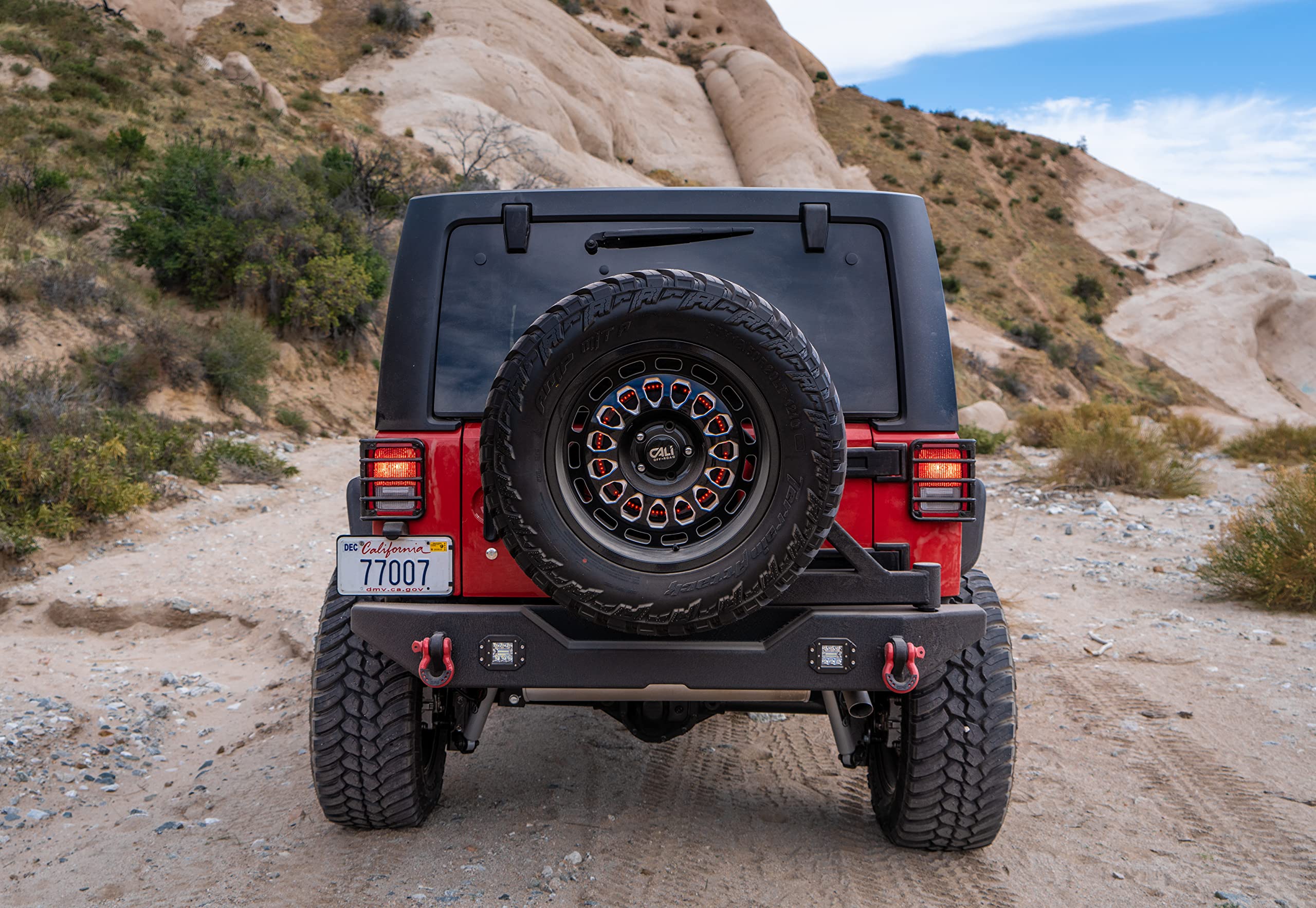 Body Armor 5297 2007-2018 Wrangler Jk Tire Carrier Single Action (Fits Jk-2965 Bumper)