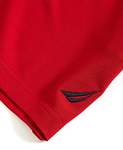 Nautica mens Nautica Men's Navtech Colorblock Tee T Shirt, Nautica Red, X-Large US