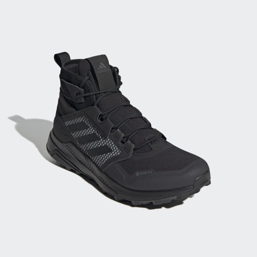 adidas mens Terrex Trailmaker Gore-tex Hiking Walking Shoe, Core Black/Core Black/Dark Grey Heather, 9 US