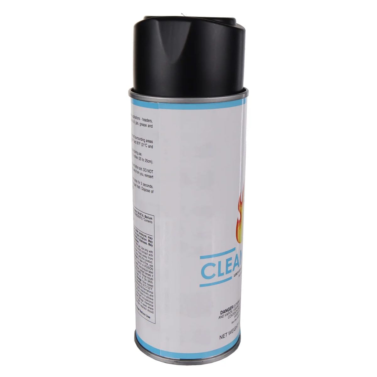 CleanBurn High Heat Stove Paint - Ideal for Stoves, High Temp Black Spray Paint with Flat Finish