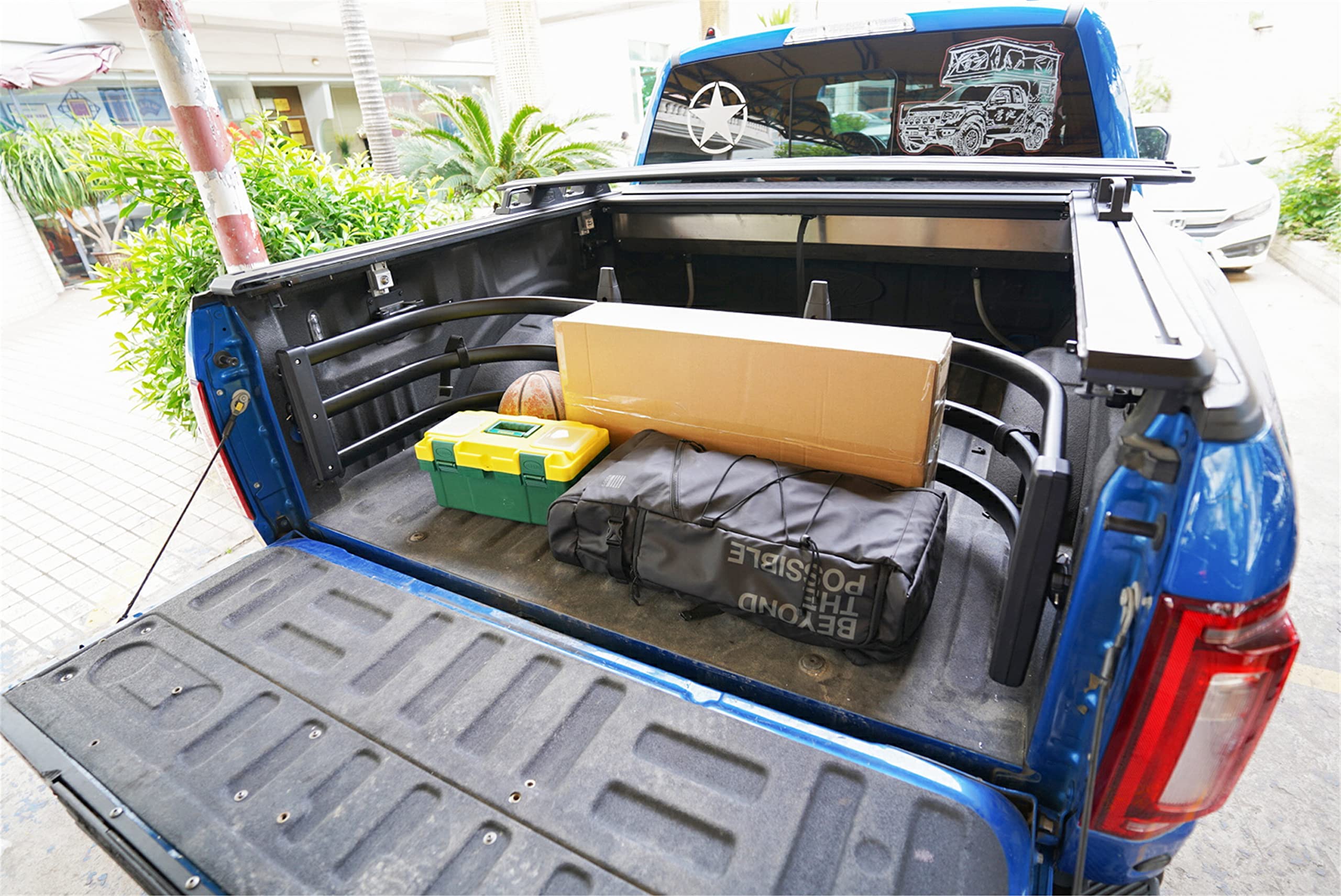 ADI OFF ROAD Truck Bed Extender for Ram, Ford, Silverado, Sierra, Tundra, Titan Pickup Truck Universal Tailgate Extension