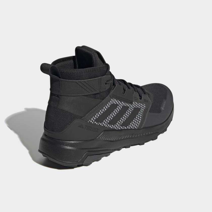 adidas mens Terrex Trailmaker Gore-tex Hiking Walking Shoe, Core Black/Core Black/Dark Grey Heather, 9 US