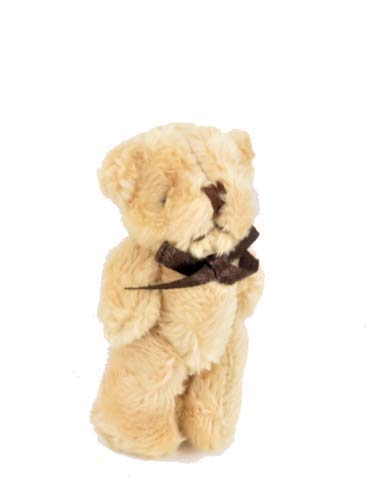Melody Jane Dollhouse Large Furry Teddy Bear Cuddly Toy Miniature Nursery Shop Accessory