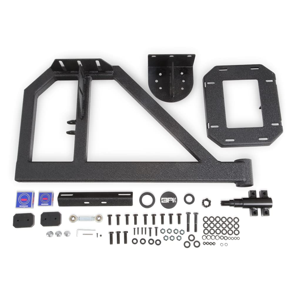 Body Armor 5297 2007-2018 Wrangler Jk Tire Carrier Single Action (Fits Jk-2965 Bumper)