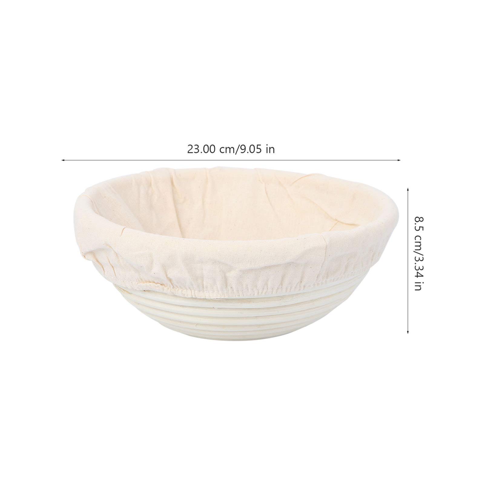 DOITOOL 1PCS Round Bread Proofing Baskets for Sourdough Bread,Sourdough Proofing Basket Set for Bread Making for Kitchen