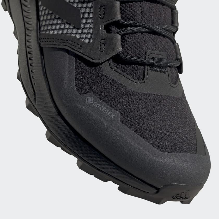adidas mens Terrex Trailmaker Gore-tex Hiking Walking Shoe, Core Black/Core Black/Dark Grey Heather, 9 US