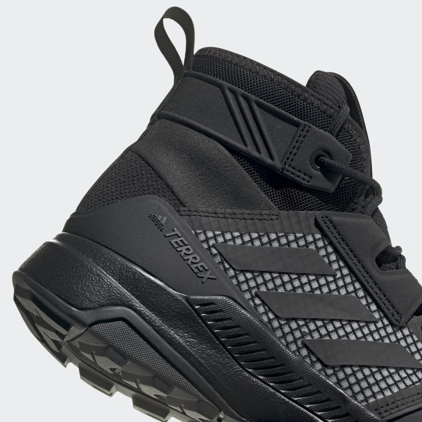 adidas mens Terrex Trailmaker Gore-tex Hiking Walking Shoe, Core Black/Core Black/Dark Grey Heather, 9 US