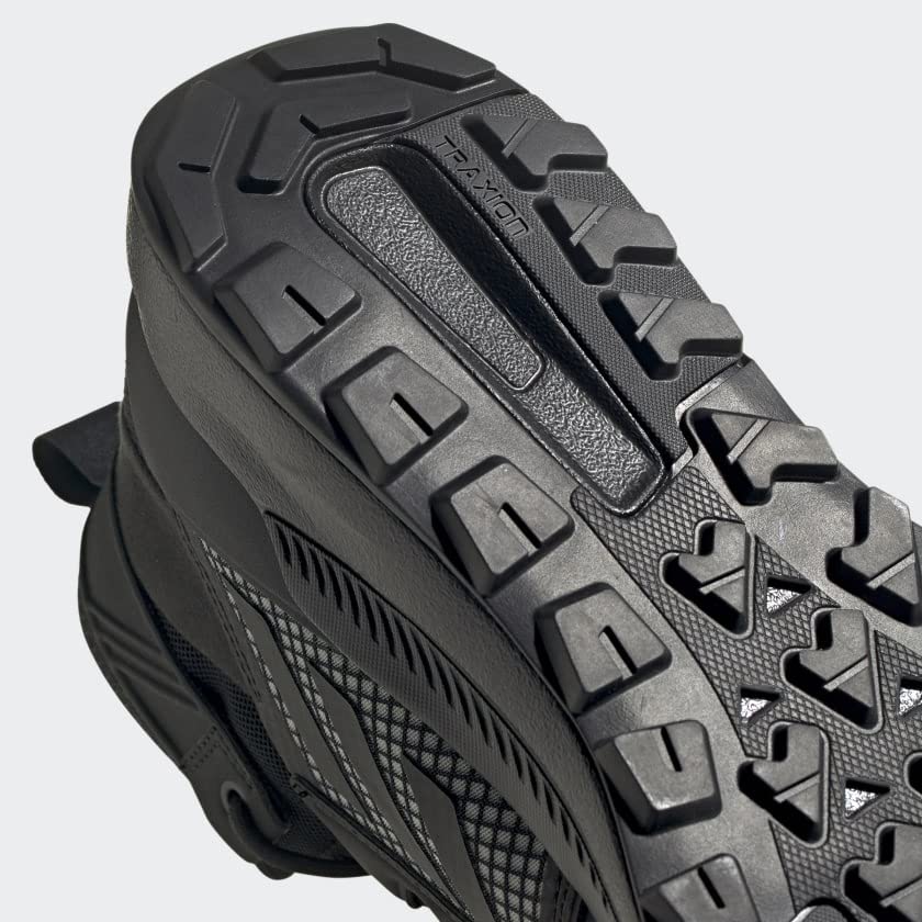 adidas mens Terrex Trailmaker Gore-tex Hiking Walking Shoe, Core Black/Core Black/Dark Grey Heather, 9 US