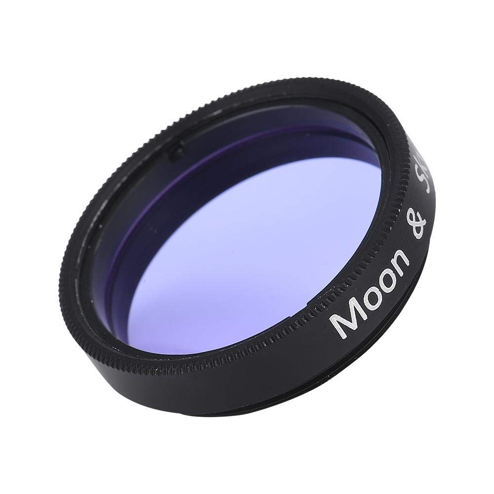 Eyepiece Filter,1.25 Inch Sky Glow & Moon Filter Telescope Accessories for All 1.25 Inch Astronomical Telescope Eyepiece, Cuts Light Pollution
