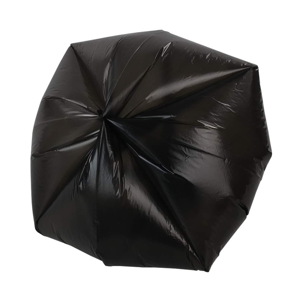 Gloreen Small Trash Bag, 2.6 Gallon Black Unscented Leakproof Garbage Liners(6 Rolls, 150Counts)