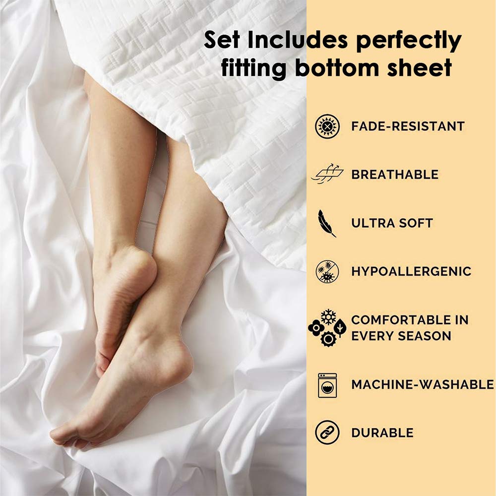 100% Long Staple Giza Cotton Bed Sheet Set Full Size – 400 Thread Count, 4-Piece Dark Grey Full Bedding, Sateen Weave, Luxury Hotel Quality, 16" Deep Pocket (Fits Up to 16" Mattress)