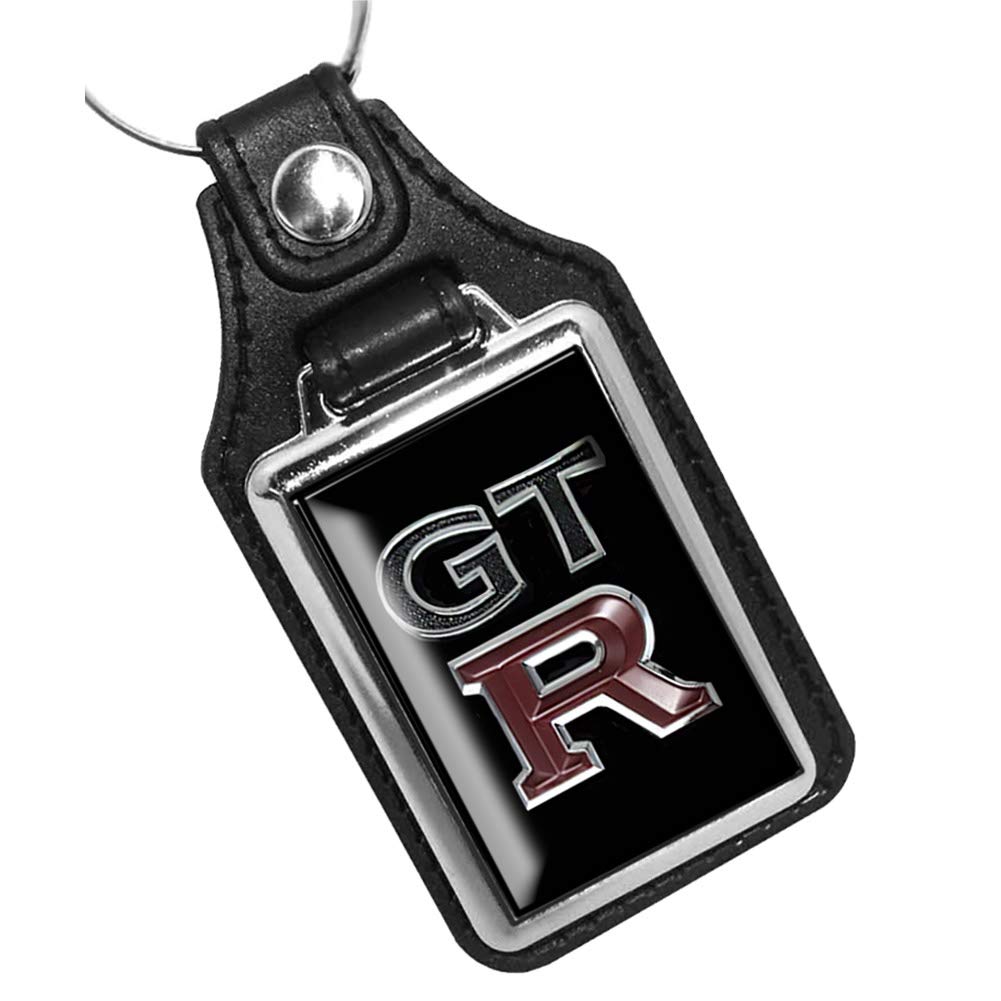 Brotherhood 1960's Compatible with Skyline GTR Emblem Design Keychain Key Holder Key Ring For Men Heavy Duty Car Keyring For Men and Women