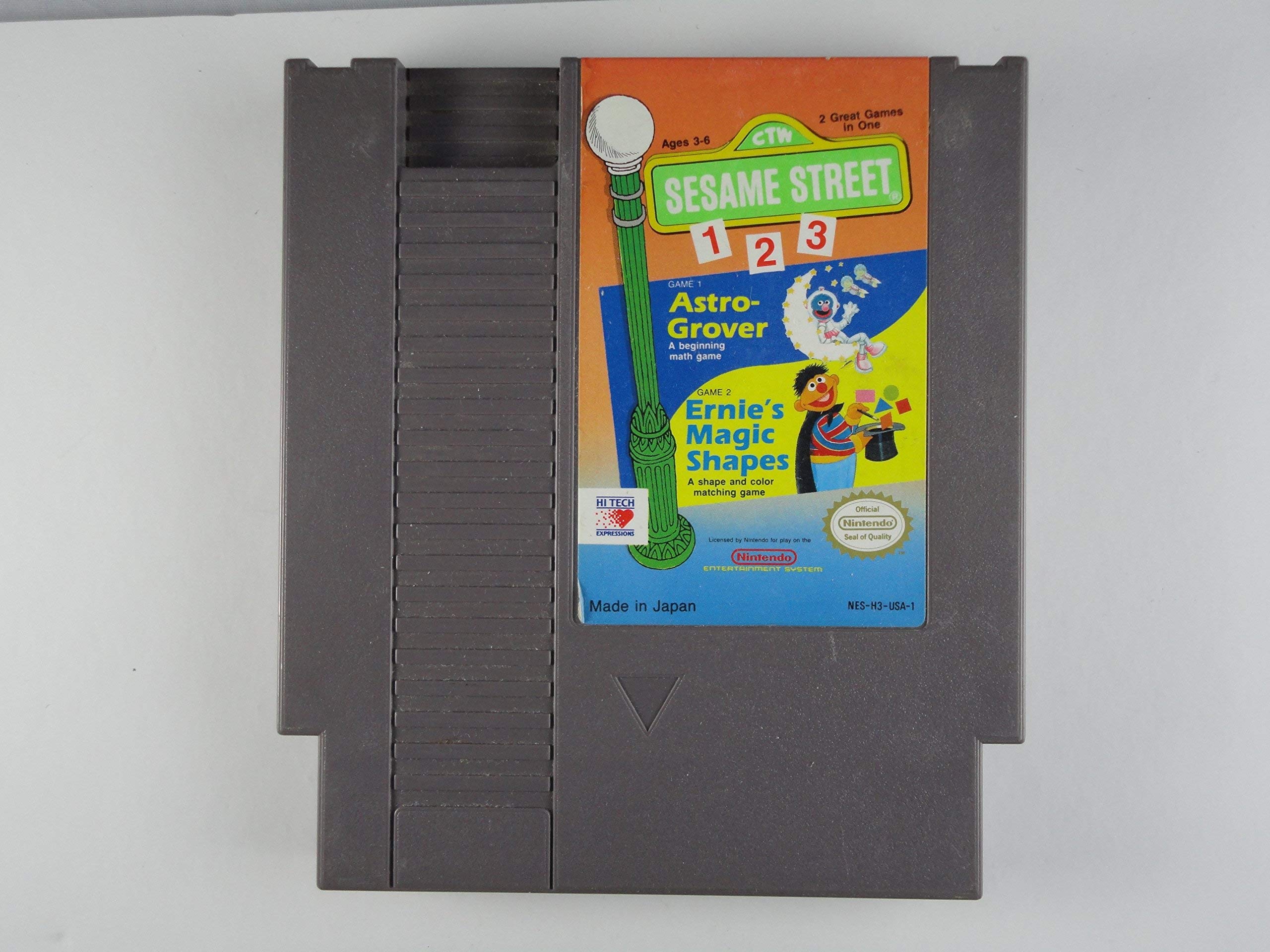 Sesame Street 1 2 3 NES (Renewed)