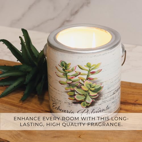 A CHEERFUL GIVER 95hr 20oz Scented Candle - Almond Butter - Multi-Wick Glass Candle - Gifts for Men and Women