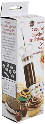 Norpro Cupcake Injector/Decorating Icing Set, 9-Piece Set