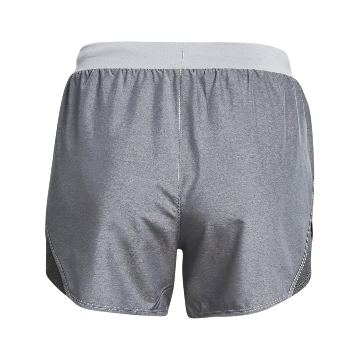 Under Armour Women's Fly By 2.0 Running Shorts , Steel Full Heather (035)/Steel , Large