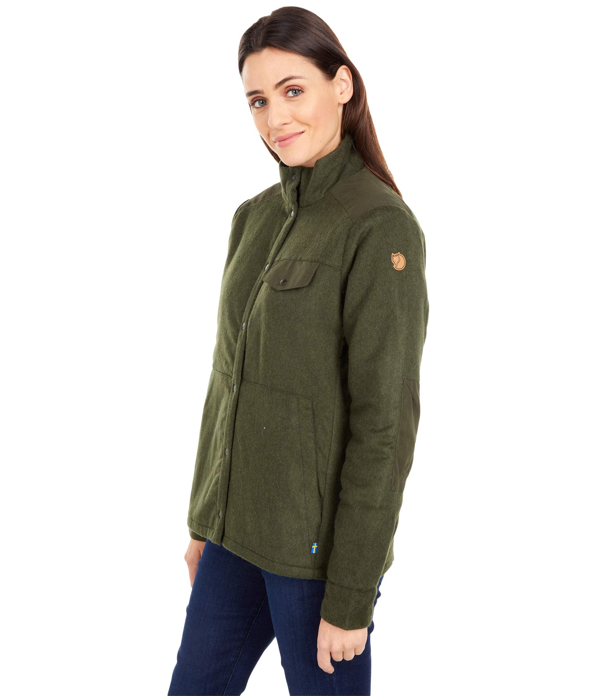 Fjällräven Canada Wool Padded Jacket Deep Forest XS