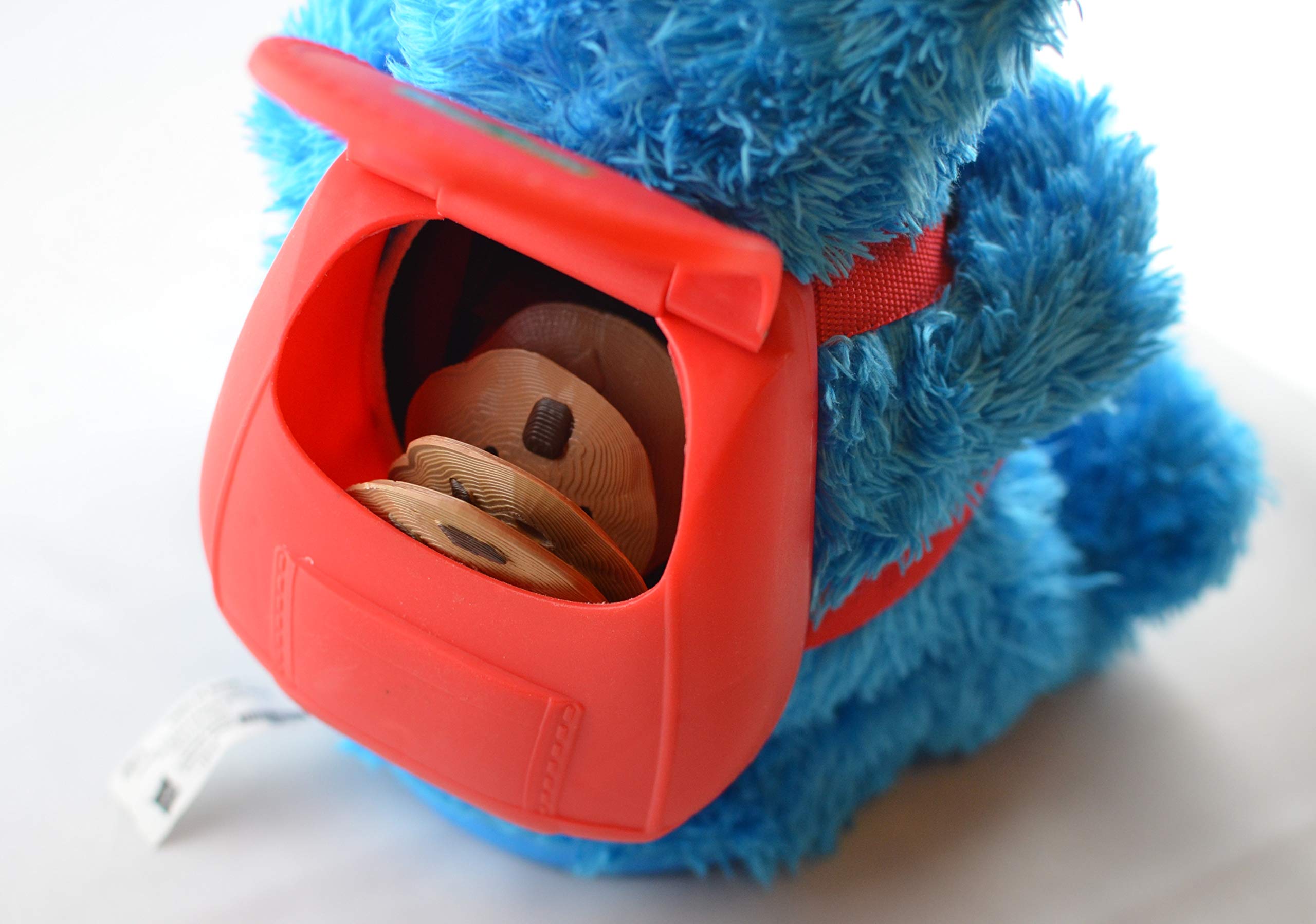 3D-GEM (5) Toy Cookies for Count And Crunch Cookie Monster (Mix)